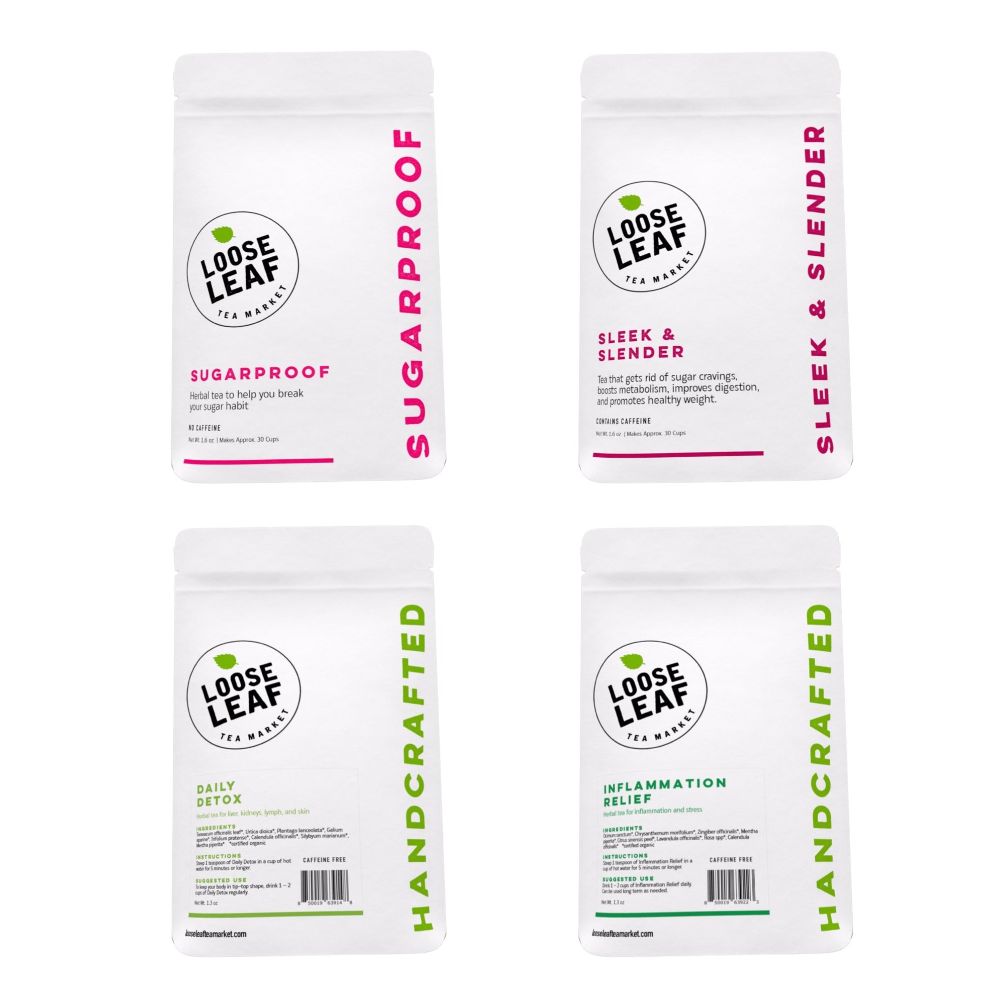 Core 4 Tea Bundle – Loose Leaf Tea Market