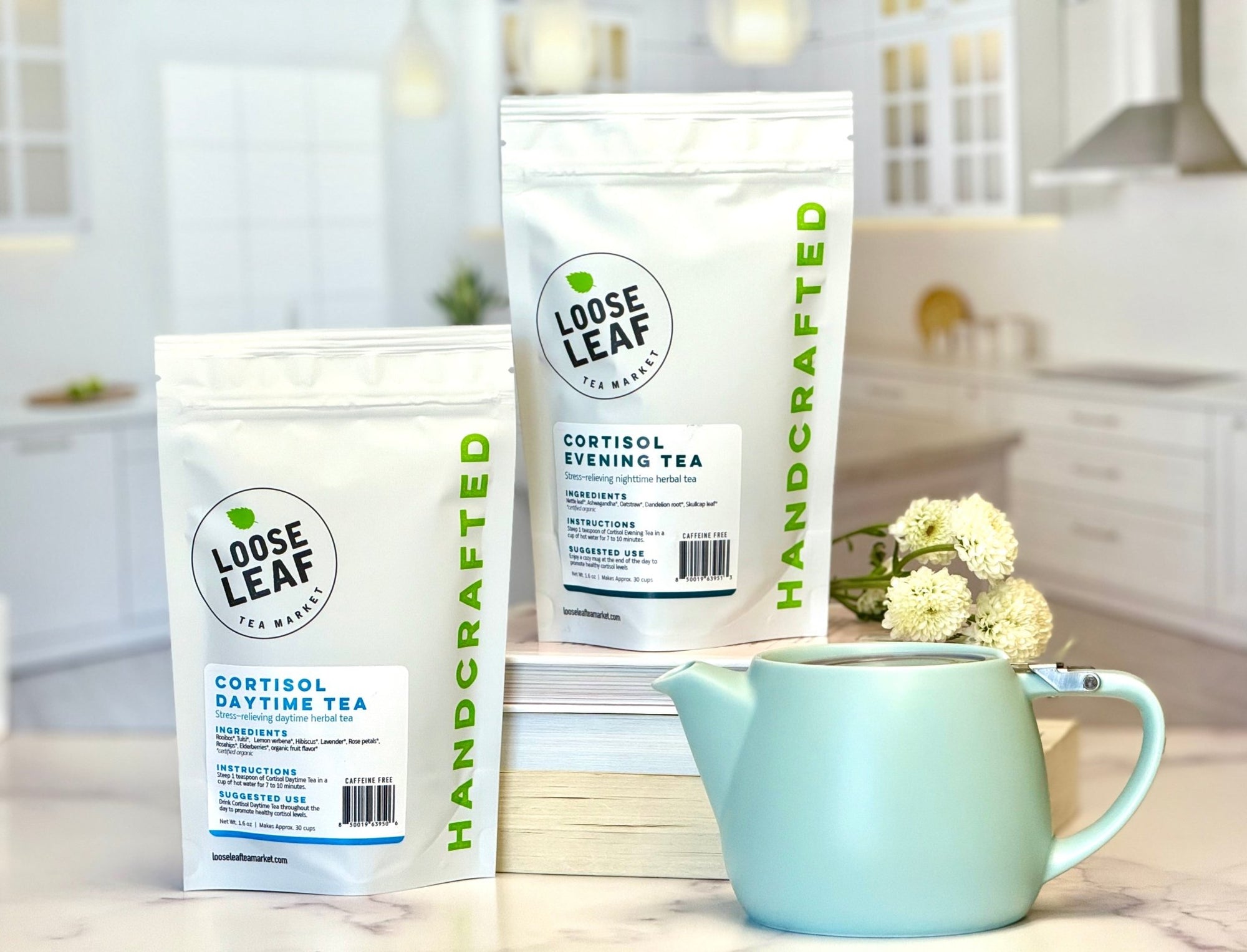Cortisol Tea Bundle | Caffeine-Free – Loose Leaf Tea Market