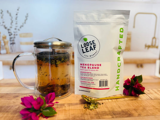 Menopause Tea organic loose leaf herbal blend to promote health for ...